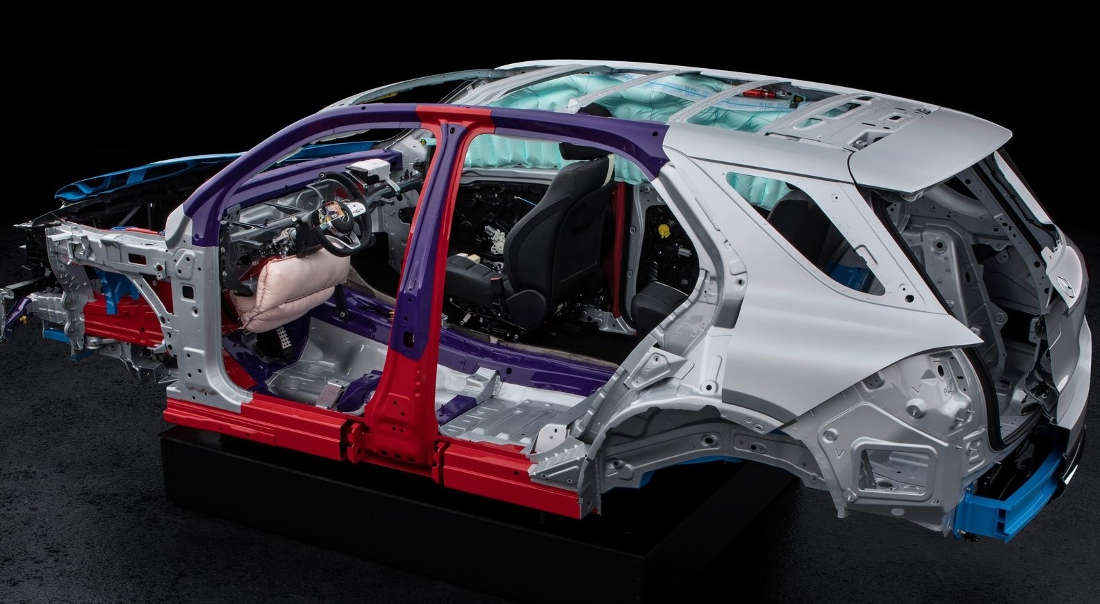 2020-Mercedes-Benz-GLE-Body-Structure-2-1 - Boron Extrication